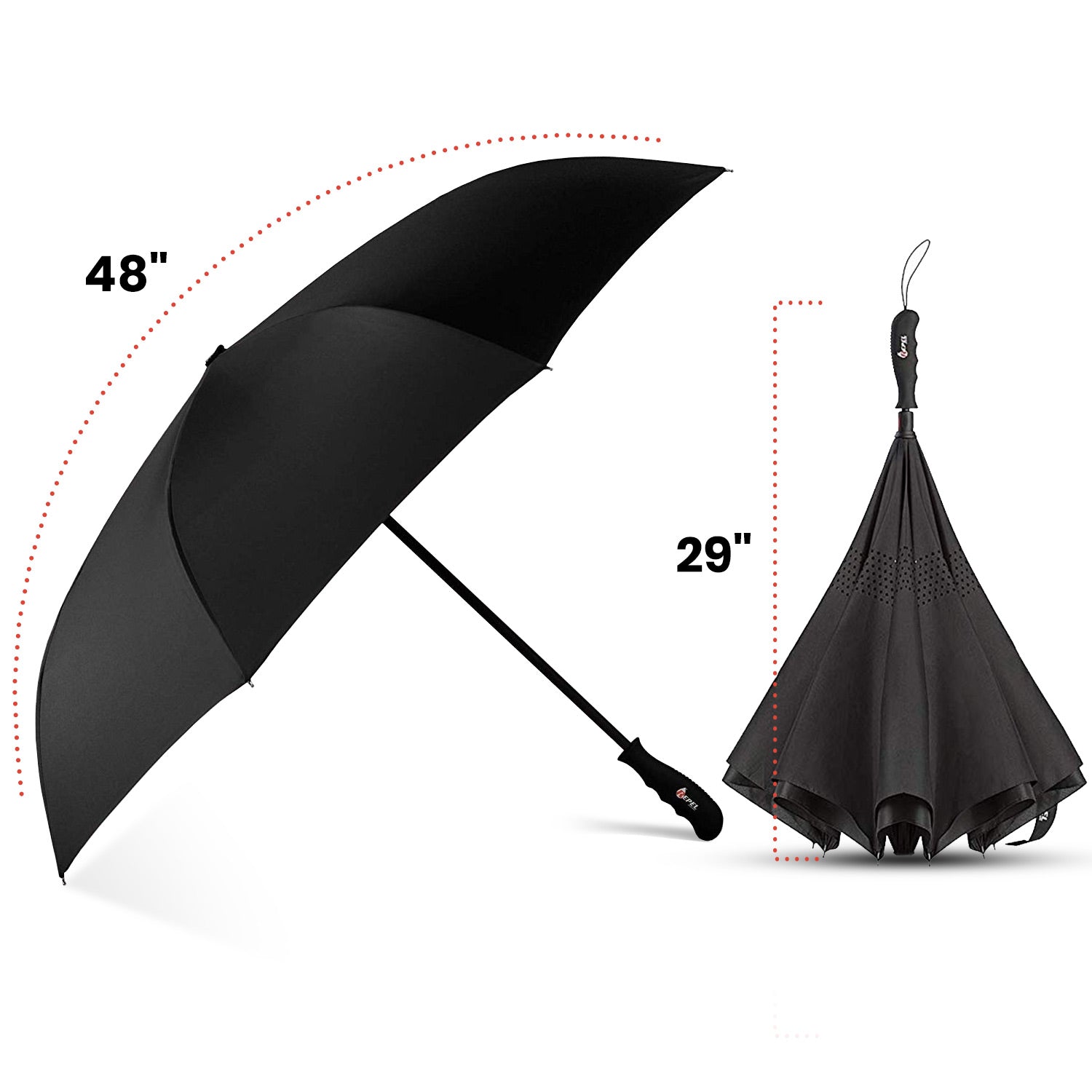 Reverse Umbrellas – Innovative, Mess-Free Protection – Repel Umbrella