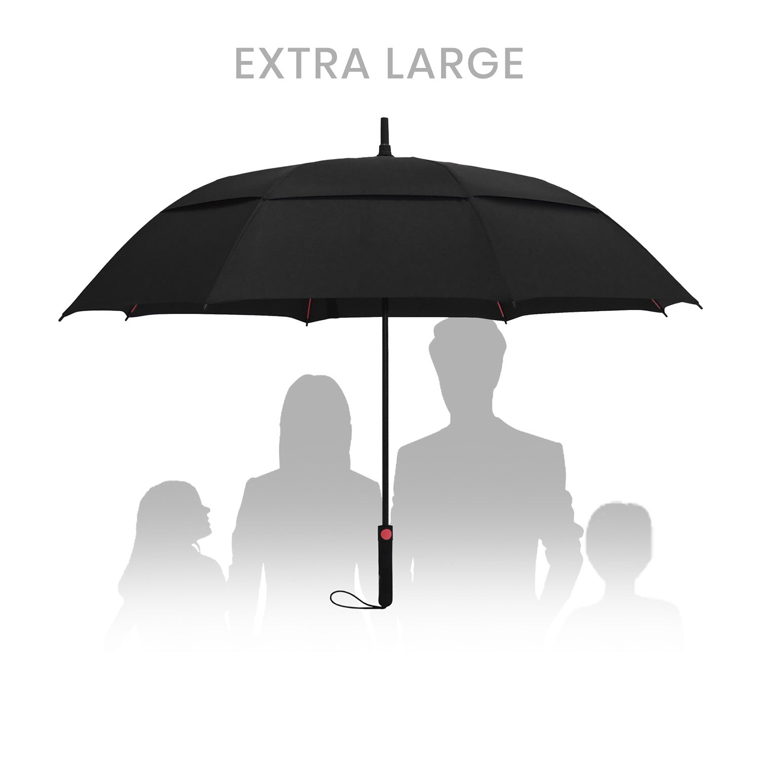 Windproof Travel Umbrella - Compact, Automatic, Rainbow - Repel Umbrella